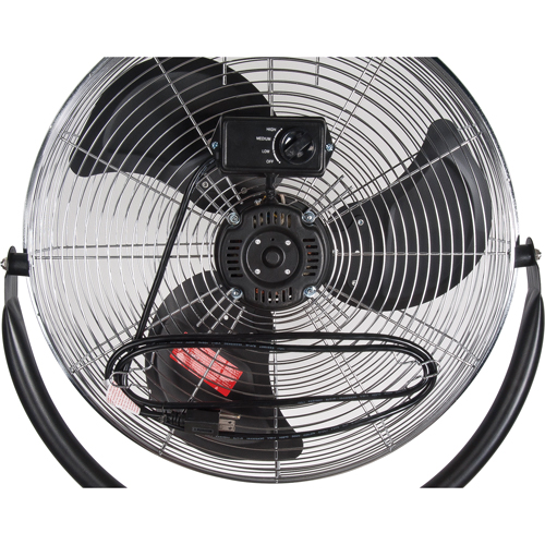 Matrix Industrial Products High-Velocity Pedestal Fan, Commercial, 3 ...