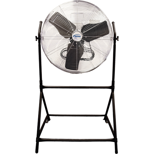 Matrix Industrial Products Roll-About Air Fan, 24" Dia., 3 Speeds EA476 ...