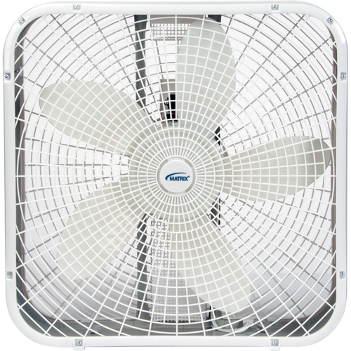 Matrix Industrial Products Box Fan, 3 Speed, 20" Diameter EA527 ...
