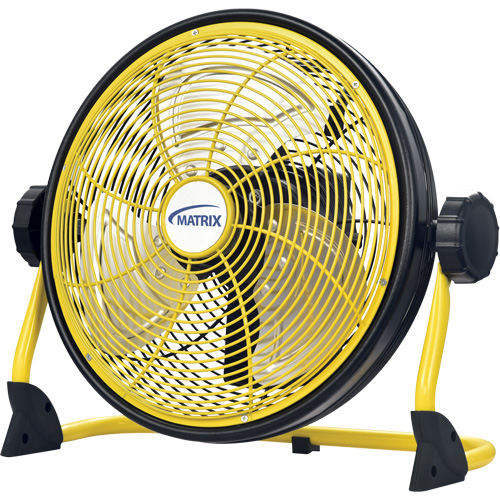 Matrix Industrial Products Rechargeable Indoor/Outdoor Fan with USB ...