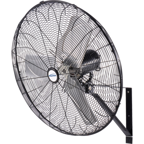 Matrix Industrial Products Outdoor Oscillating Wall Fan, Industrial, 30 ...