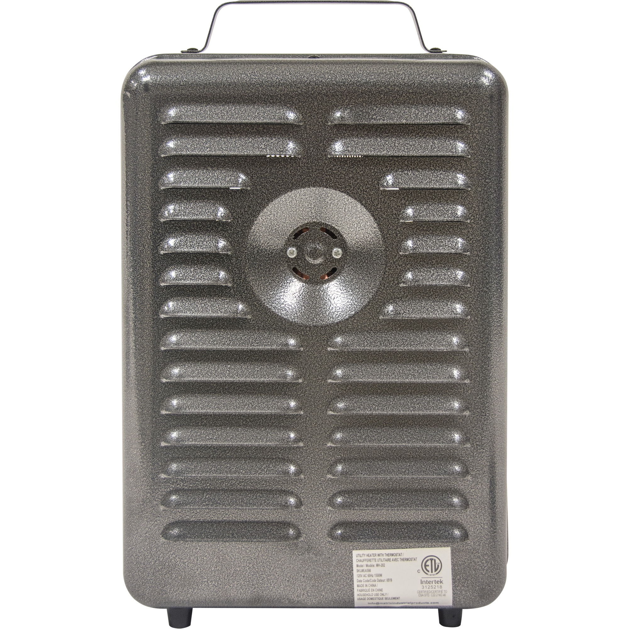 Matrix Industrial Products Portable Utility Heater, Fan, Electric, 5120 ...