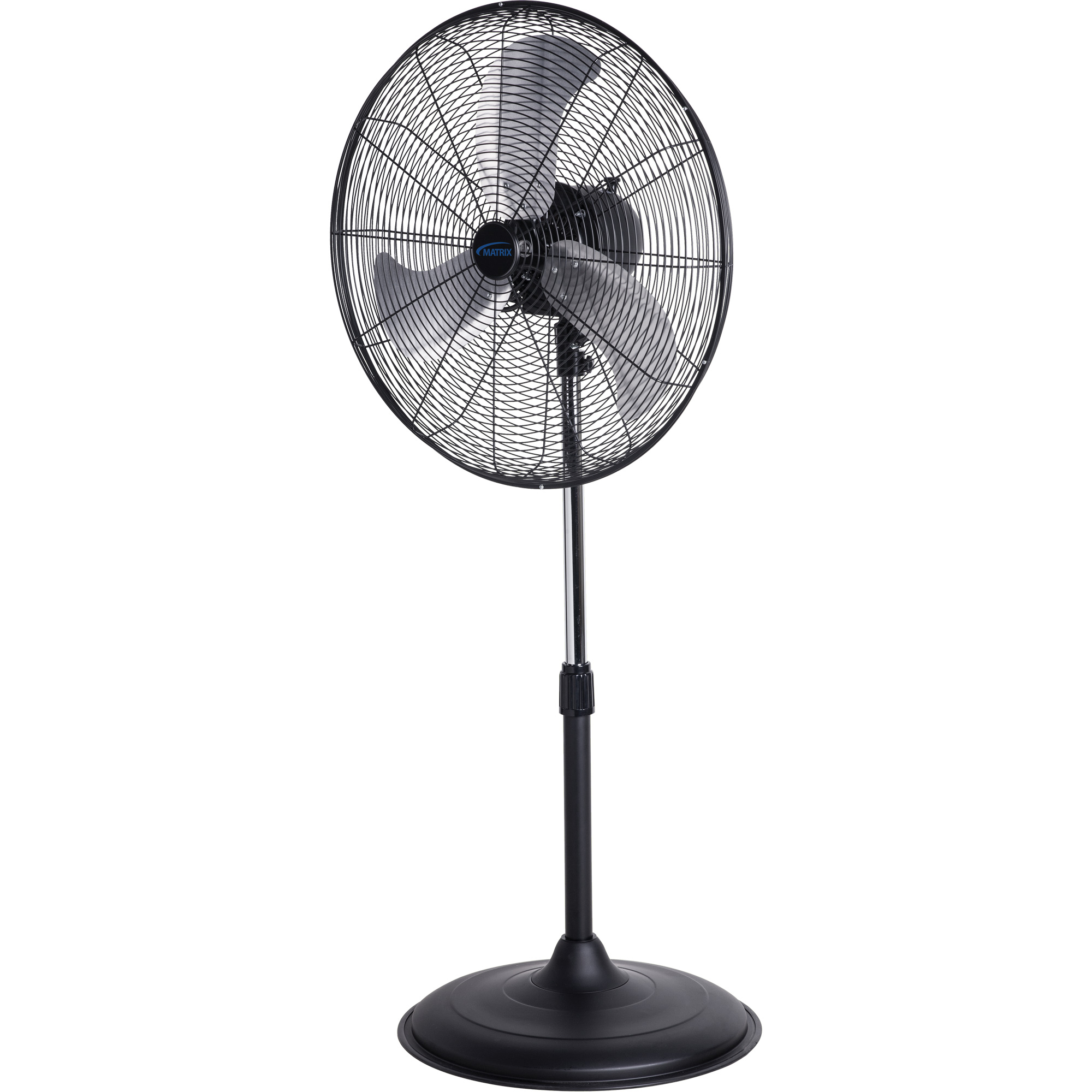 Matrix Industrial Products Oscillating Pedestal Fan, Industrial, 3 ...