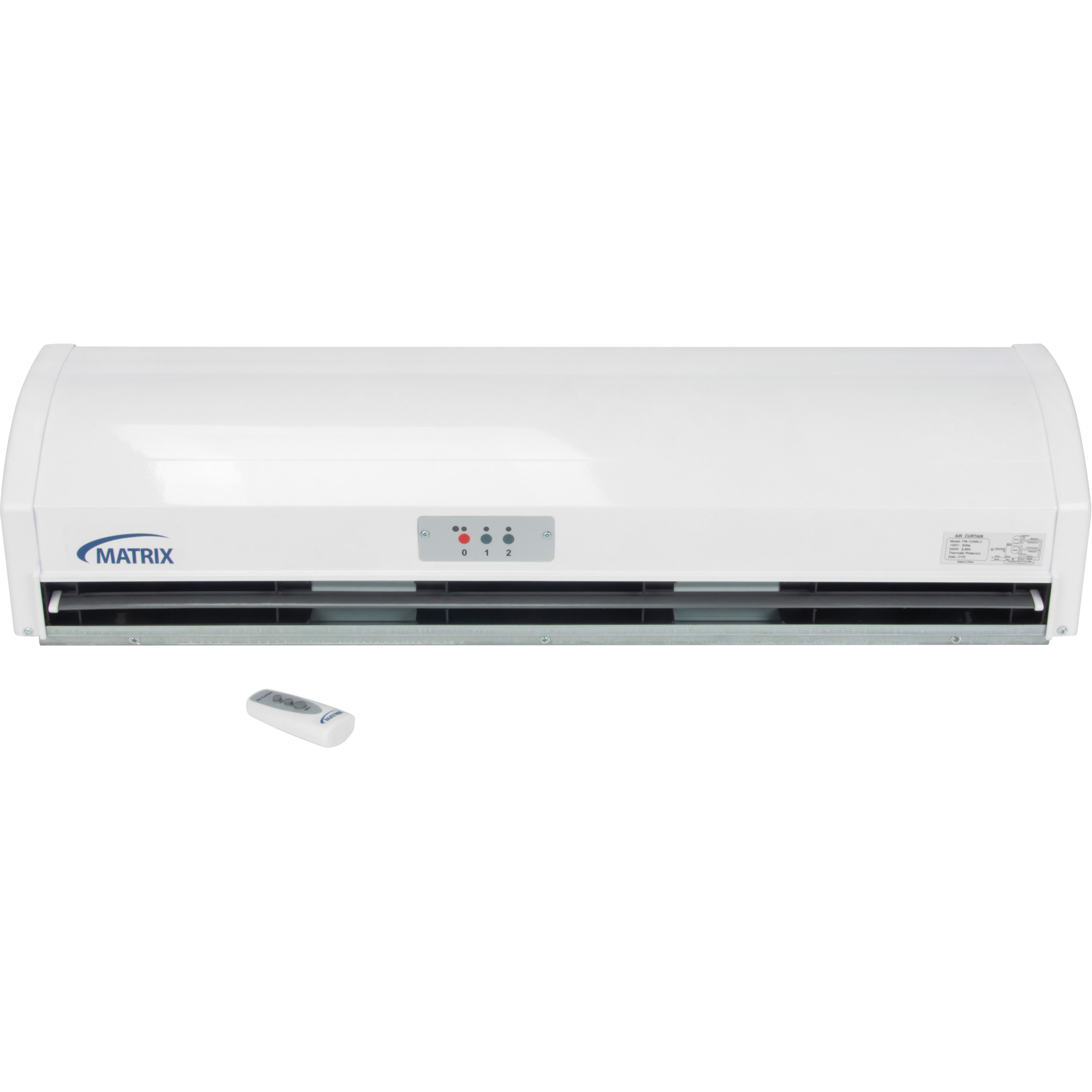 Matrix Industrial Products Air Curtain with Remote Control, 2 Speeds ...